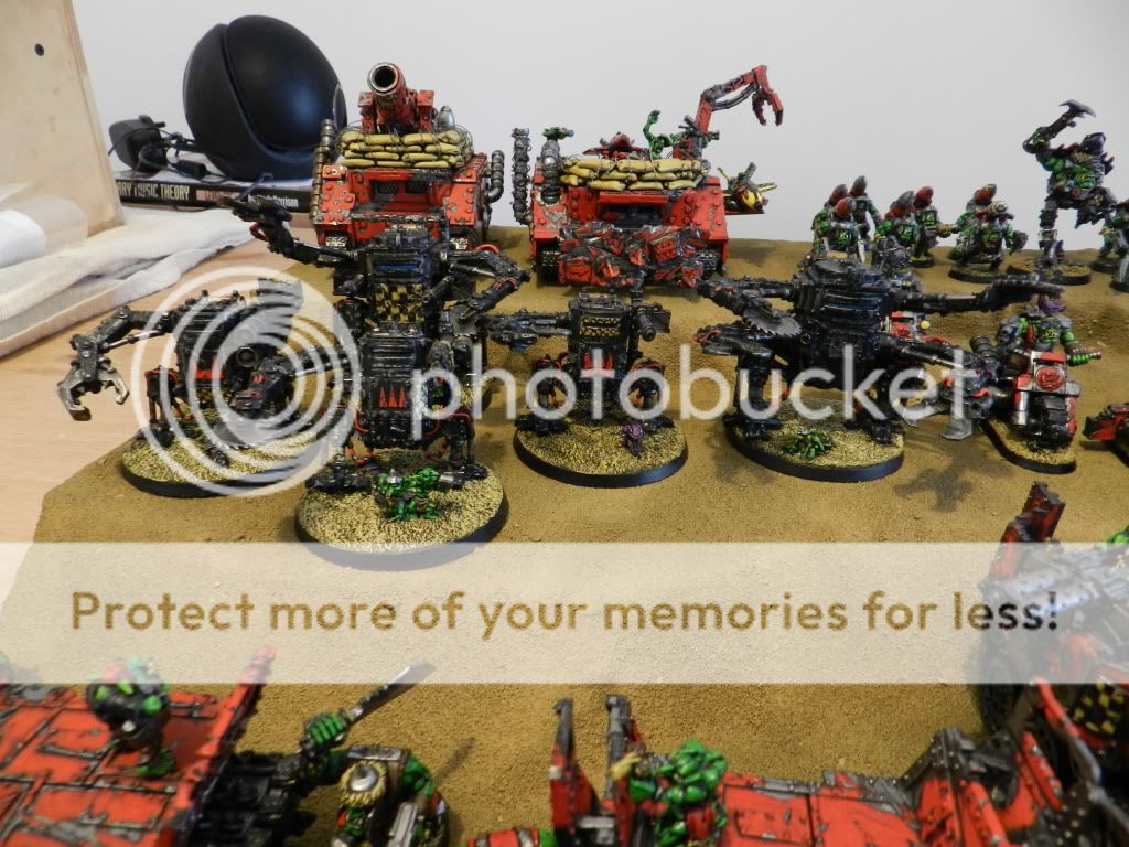 Shaw 3029's Evil Sunz Ork Army Armies on Parade local Winner