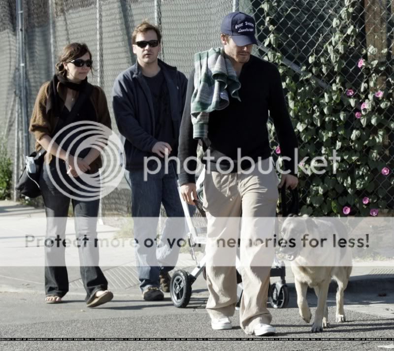 Jake Gyllenhaal - Jake, Boo & Atticus #2: Cos they're Jake's babies ...